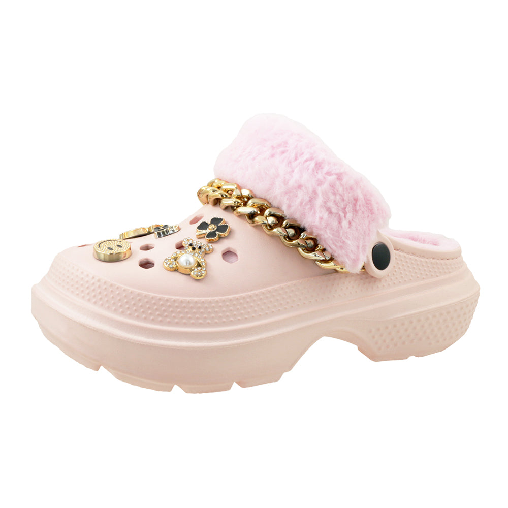 4638 Pacific Dreams Women's Fleece Lined Winter Clog In Bulk – PW Shoes ...